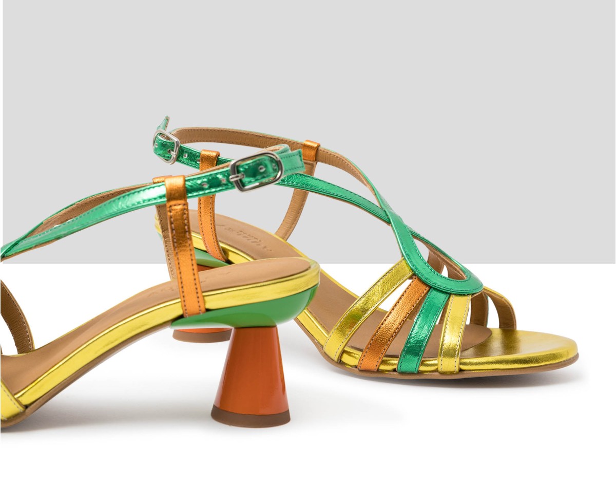 Buy mid heels sandals Hilde. Audley Shoes Official Online Shop