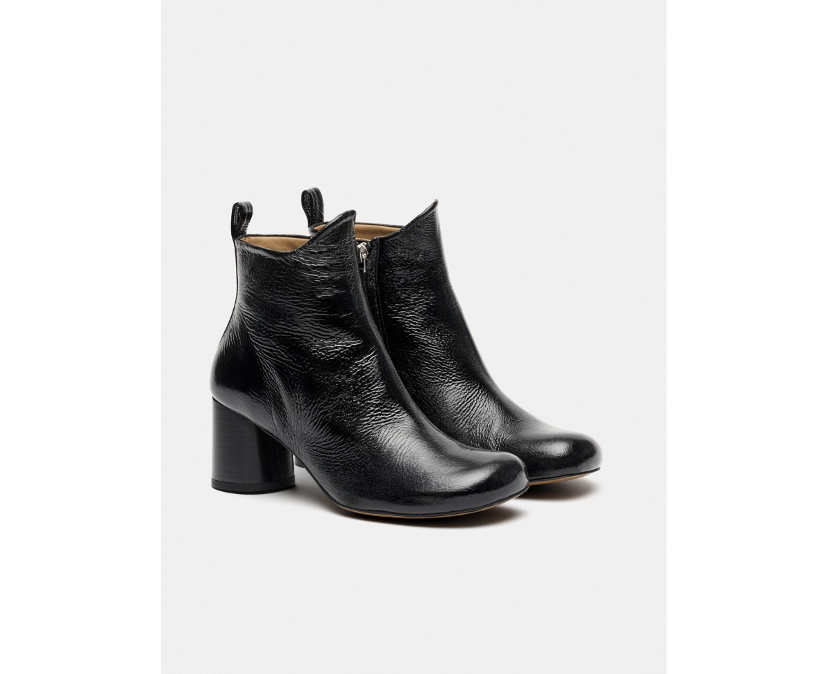 Buy mid heel booties Kina. Audley Shoes Official Online Shop